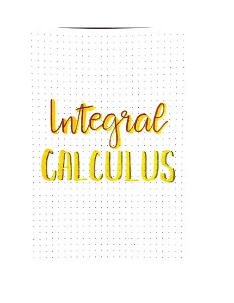 Integral Calculus Lecture Bachelor Of Science In Civil Engineering Studocu