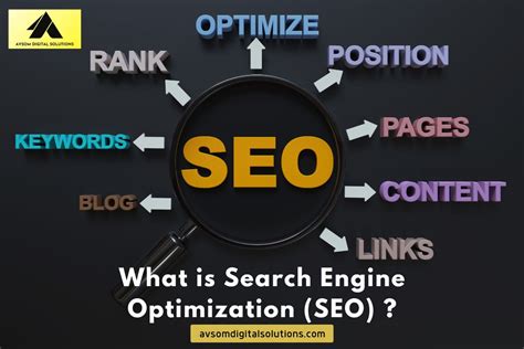What Is Search Engine Optimization Seo Avsom Digital Solutions