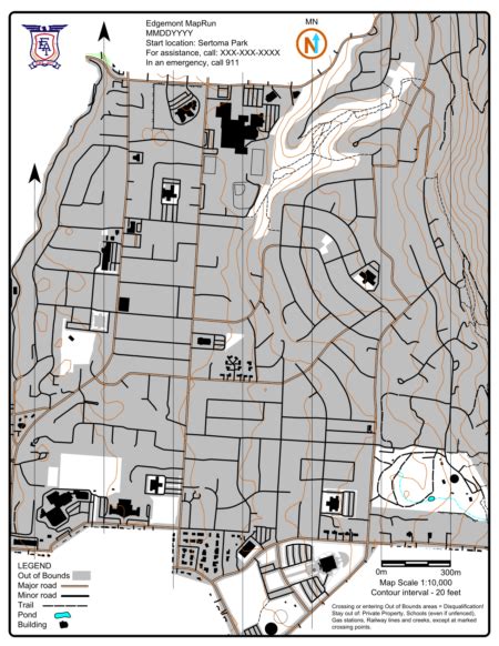 Tree Streets Maprun Northline Navigation