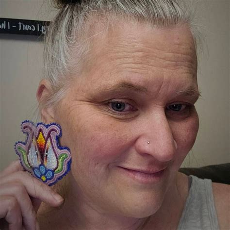 Floral1 Beading Template Digital Download Etsy Canada