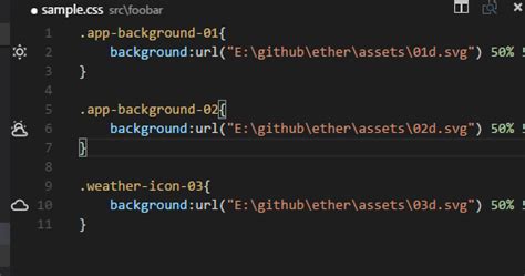 gutter preview vscode 编辑器左侧展示引用图片缩略图