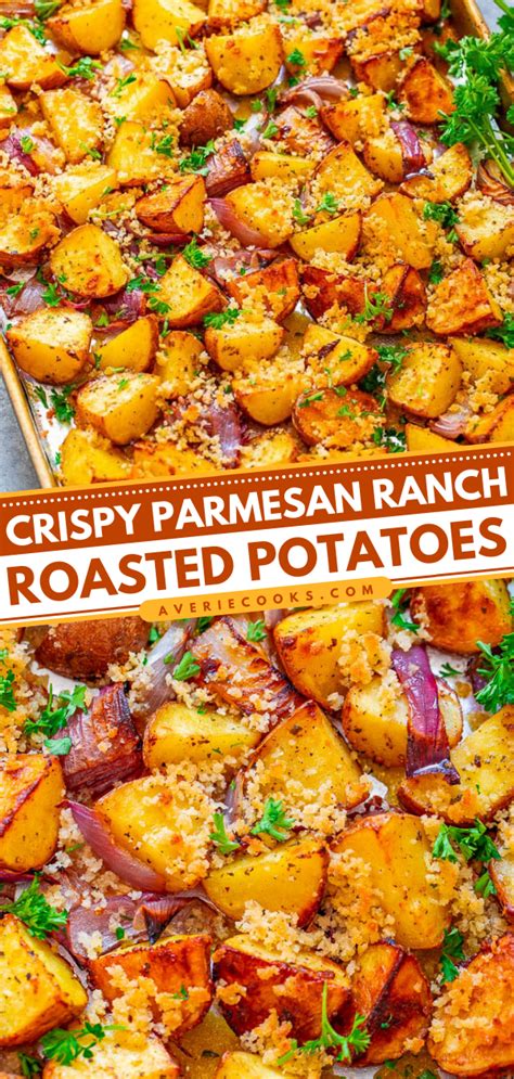Crispy Parmesan Ranch Roasted Potatoes Artofit