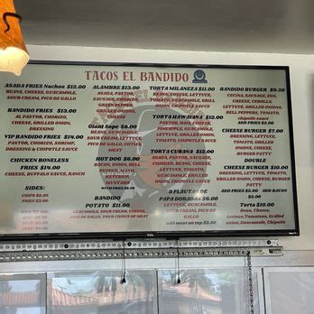 Tacos El Bandido Express Updated December 2025 327 Photos And 327