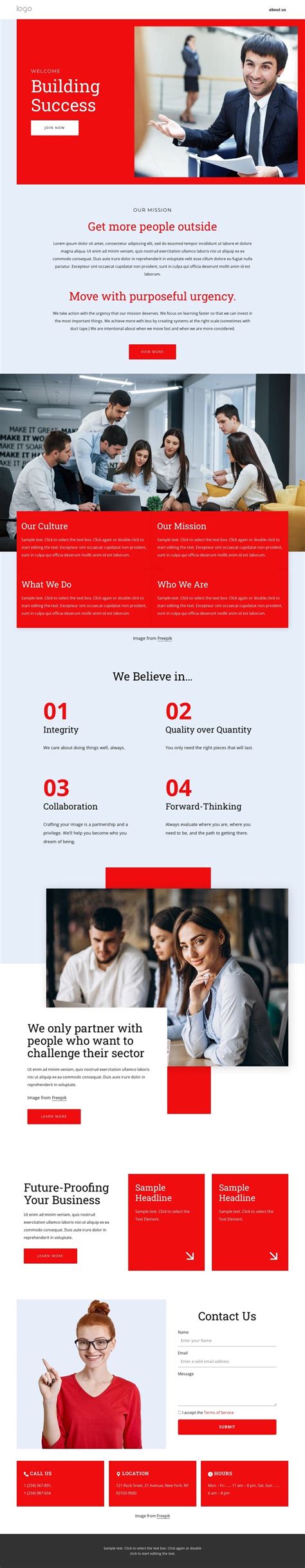 Unlocking Your Business Potential Html Template By Nicepage