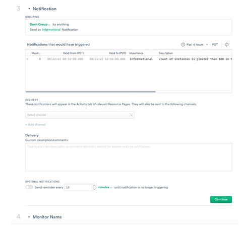 Creating A Count Monitor Observability Cloud Documentation