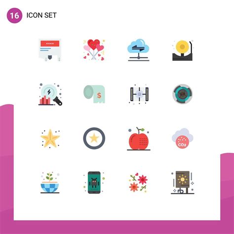 16 Creative Icons Modern Signs And Symbols Of Analysis Bell Romance Alert Data Editable Pack Of