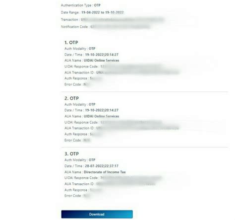 Know Where Your Aadhaar Has Been Used Aadhaar Authentication History