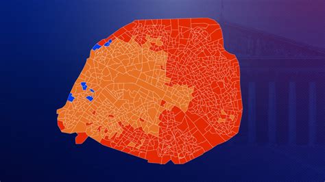 CARTE Législatives à Paris qui est arrivé en tête dans votre bureau