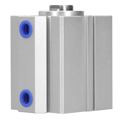 Zerone Cylindre pneumatique en aluminium Fournitures industrielles minces en aluminium à double