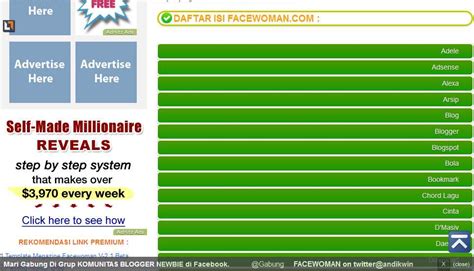 Cara Membuat Daftar Isi Sitemap Keren Di Blog