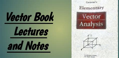 Elementary Vector Analysis Android App