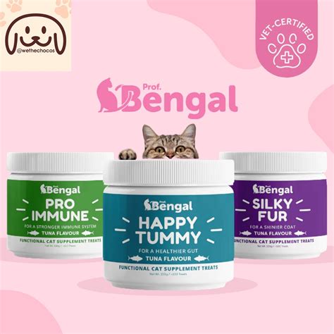 Prof Bengal By Dr Shiba Happy Tummy Pro Immune Silky Fur Shopee