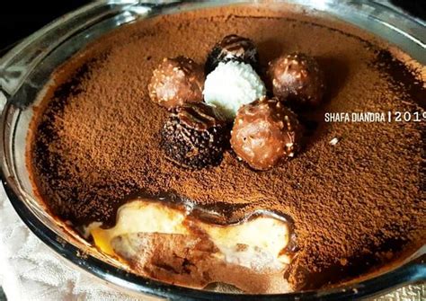 Resep Ferrero Choco Cheese No Bake Dessert Oleh Shafa Diandra