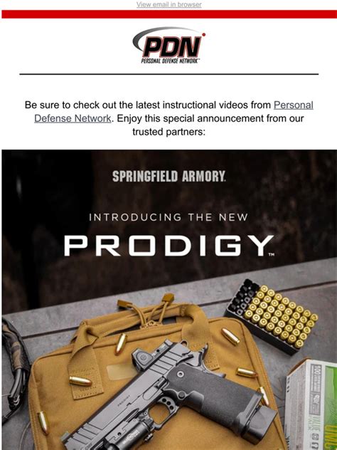 Personal Defense Network Introducing The New Prodigy Double Stack 1911 Milled