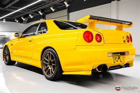 Nissan Skyline R34 GTR EV1 Yellow 1 Of 68 Petrol Positive