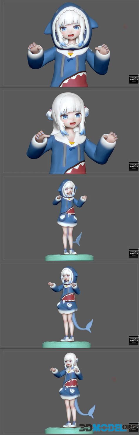 3d Model Figuremaster Gawr Gura Printable