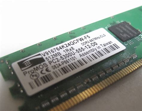 Yahooオークション Pcメモリー Promos 512mb Pc2 5300u Ddr2 667mh