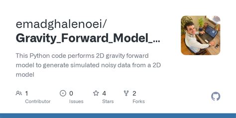 github emadghalenoei gravity forward model 2d python this python