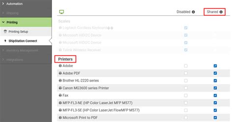 Printers Not Showing Up In Shipstation Shipstation Help Us
