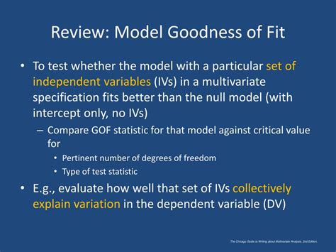 Ppt Comparing Overall Goodness Of Fit Across Models Powerpoint Presentation Id6381329
