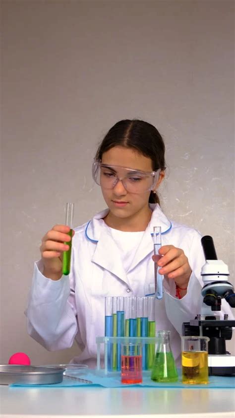 Laboratory Research Test Tubes Reagents Stock Video Pond5