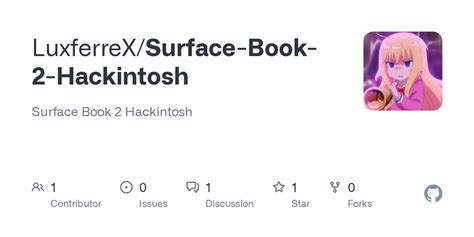 Github Luxferrexsurface Book 2 Hackintosh Surface Book 2 Hackintosh