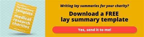 How To Write A Lay Summary Richard Berks