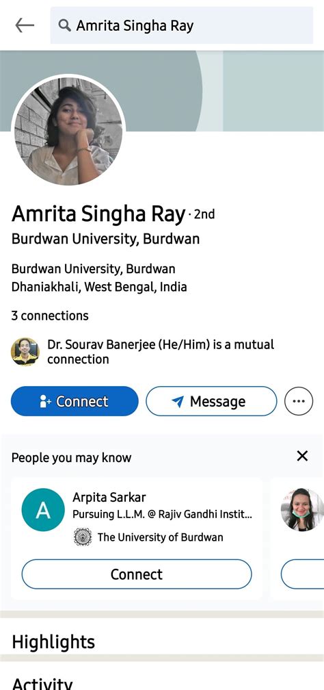 Amrita Singha Ray On Linkedin Hello Everyone I Found That Theres A Fake Account Created With My