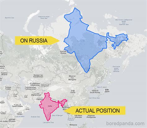 What Is The Mercator Projection And The True Sizes Of Worlds Continents
