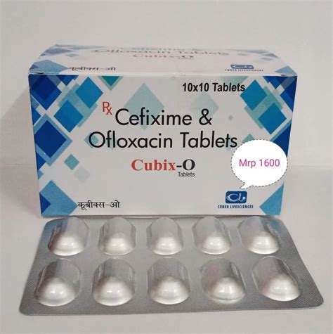 Cefixime Ofloxacin Tablet 200 Mg At ₹ 1750 Box In Panchkula Id