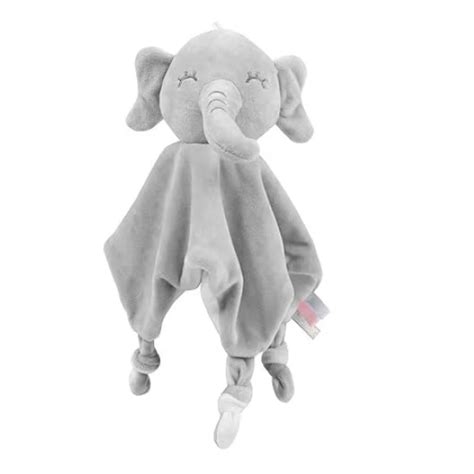 Плюшена играчка дуду За гушкане Слон Emag Bg