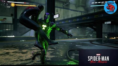 Prowler Boss Fight Spider Man Miles Morales Youtube