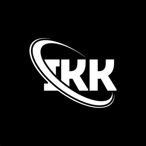 Premium Vector Ikk Logo Ikk Letter Ikk Letter Logo Design Initials Ikk Logo Linked With Circle