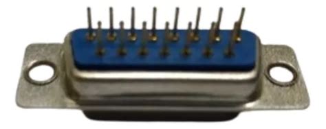 10 Peças Conector Db15 Fêmea 180 Graus Solda Placa