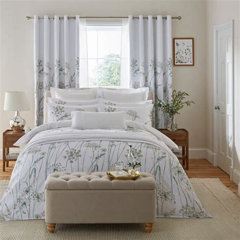 Dorma Purity Meadow 100 Cotton Duvet Cover And Pillowcase Set Dunelm