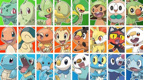 Conheça os Pokémon iniciais de cada geração Clube do Vídeo Game
