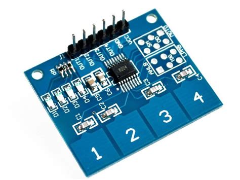 Rndmfg Pcb TTP224 Capacitive 4 Touch Sensor At Rs 55 Piece In Chennai