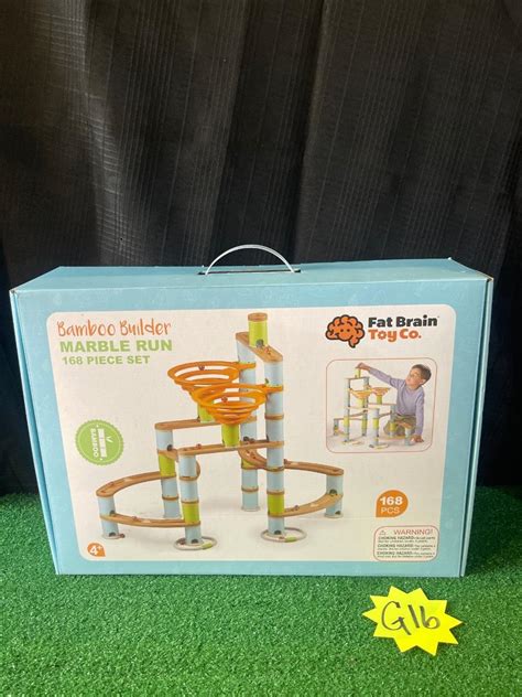 G16 Bamboo Builder Marble Run