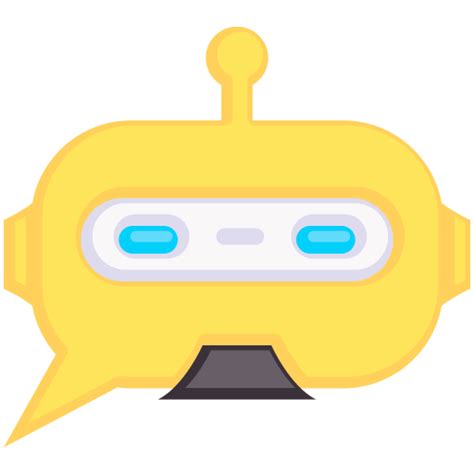 Chat Bot Generic Color Fill Icon