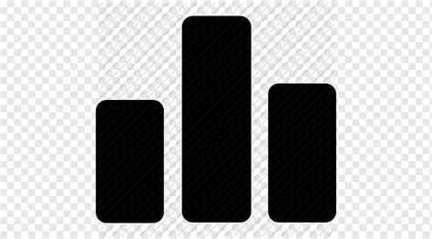 막대 차트 통계 막대 그래프 아이콘 직사각형 검은 자료 Png Pngwing