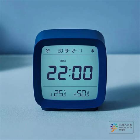 Original XIAOMI Cleargrass Bluetooth Alarm Clock S Vicedeal