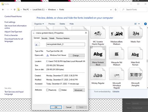 Illustrator 2021 Cannot Find The Installed Fonts O Adobe Community