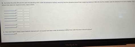 Solved 1 Ex0818algo Algorithmic Entries For Bad Debt
