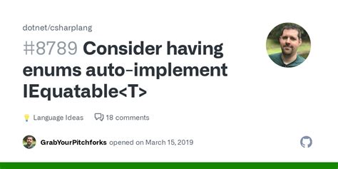 Consider Having Enums Auto Implement Iequatable · Dotnet Csharplang