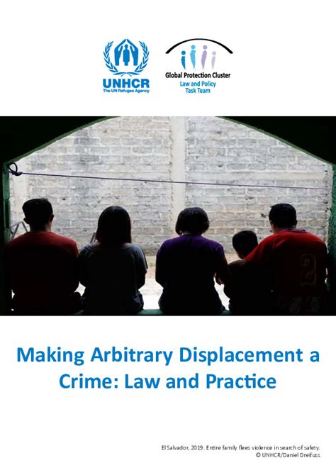 Making Arbitrary Displacement A Crime Law And Practice Global
