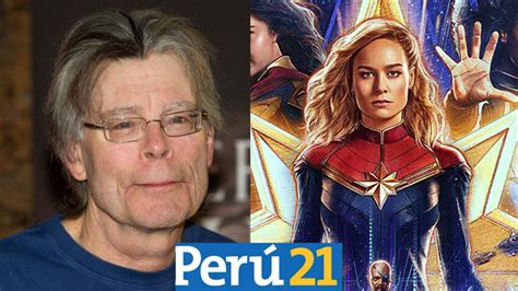 Stephen King Reacciona Ante Críticas De “the Marvels” “algunos Son