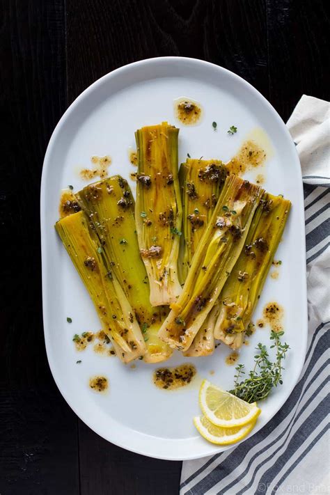 Braised Leeks Fox And Briar