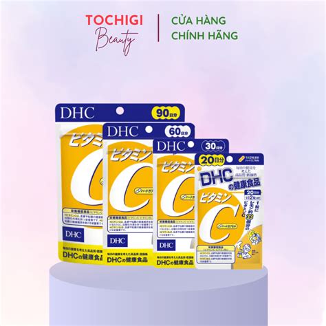 Viên Uống Dhc Bổ Sung Vitamin C Nhật Bản 60vgói Và 180vgói Shopee