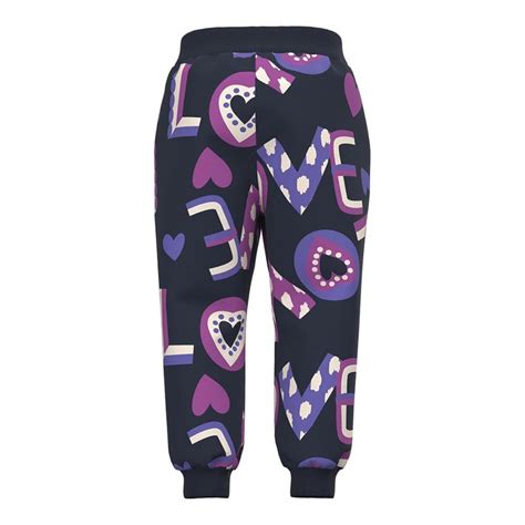 Buy Name It Girls Love Joggers Dark Sapphire
