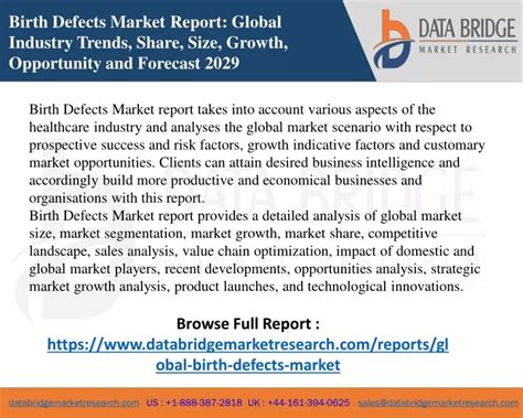 Ppt Birth Defects Market Powerpoint Presentation Free Download Id